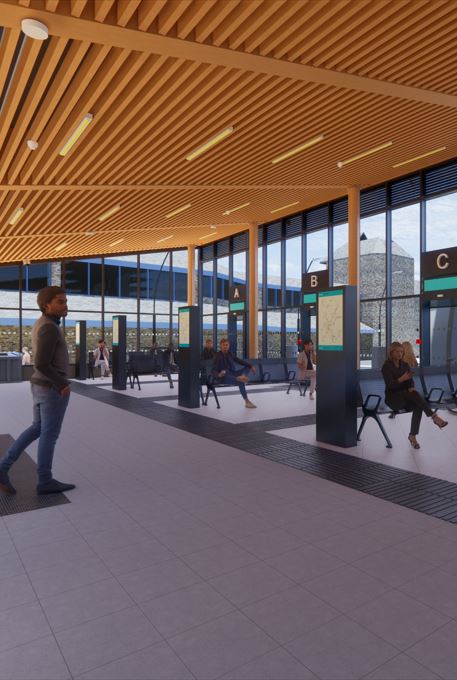 Bus Station - Bishop Auckland Regeneration